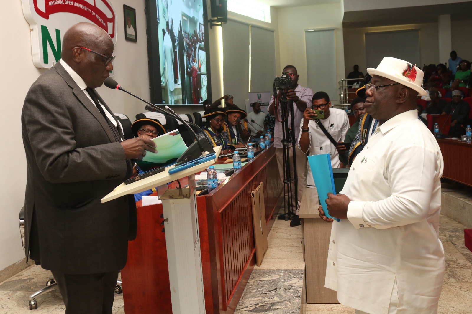 Uduma assumes office as NOUN VC, outlines priorities | nounnews